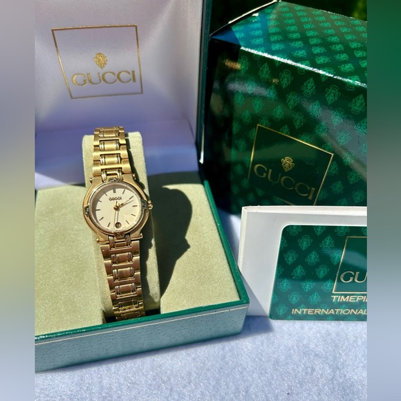 Gucci | Jewelry | Gucci Gold Watch | Poshmark